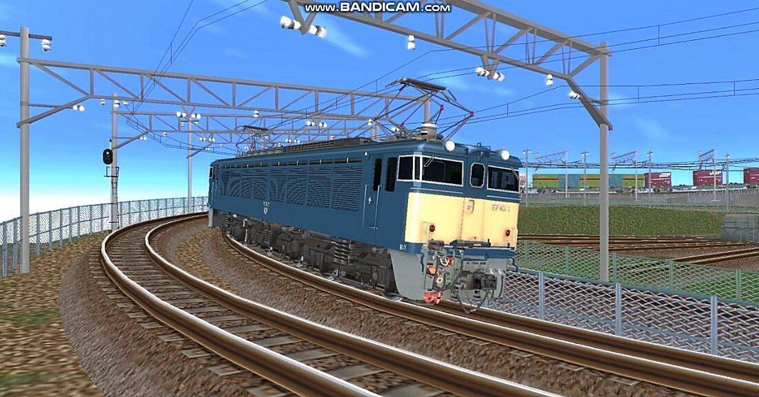 VRM5版EF63-2電気機関車から: 鉄道模型シミュレータ―5で一人遊びだ。