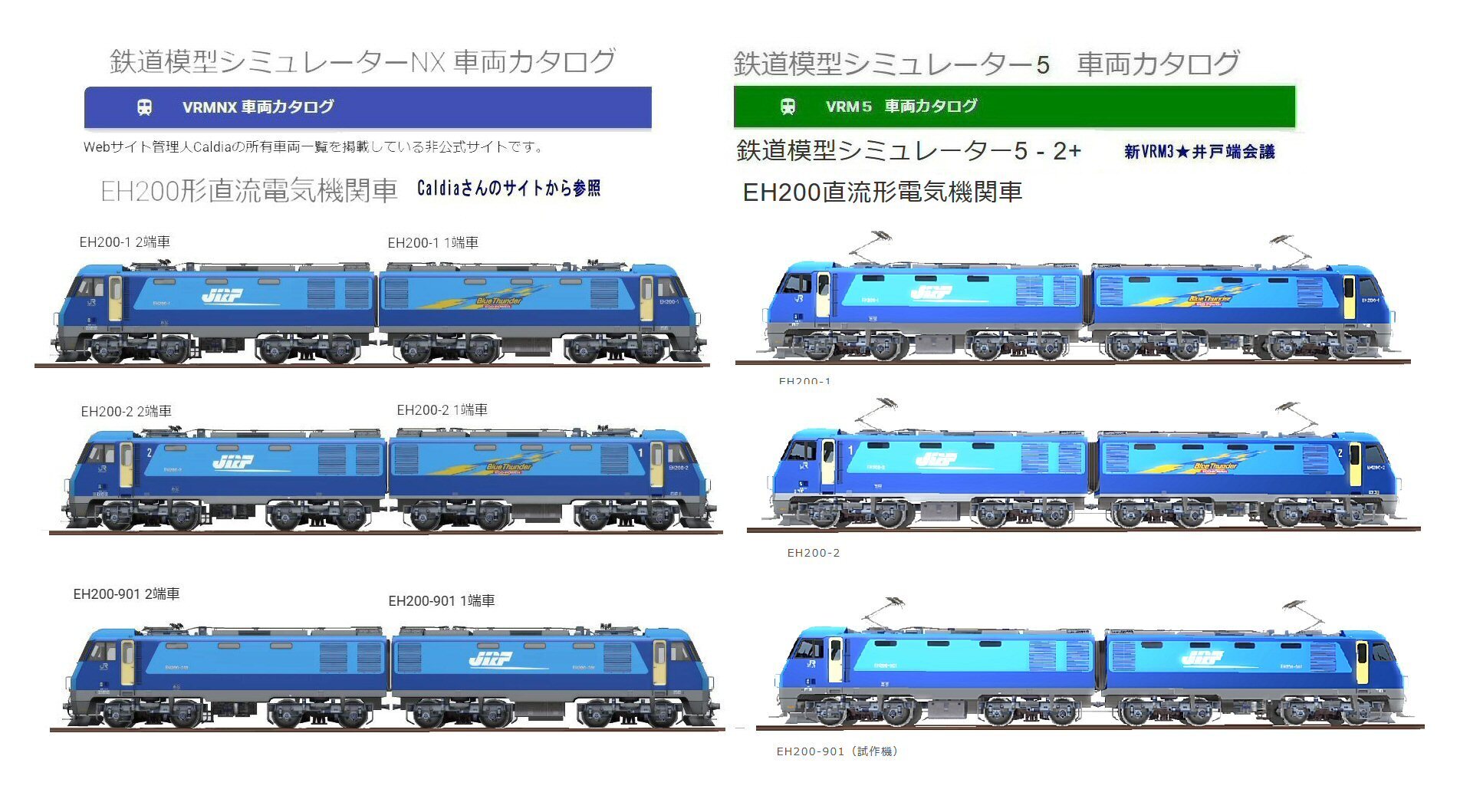 VRMNX機関車vsVRM5機関車から8: 鉄道模型シミュレータ―5で一人遊びだ。